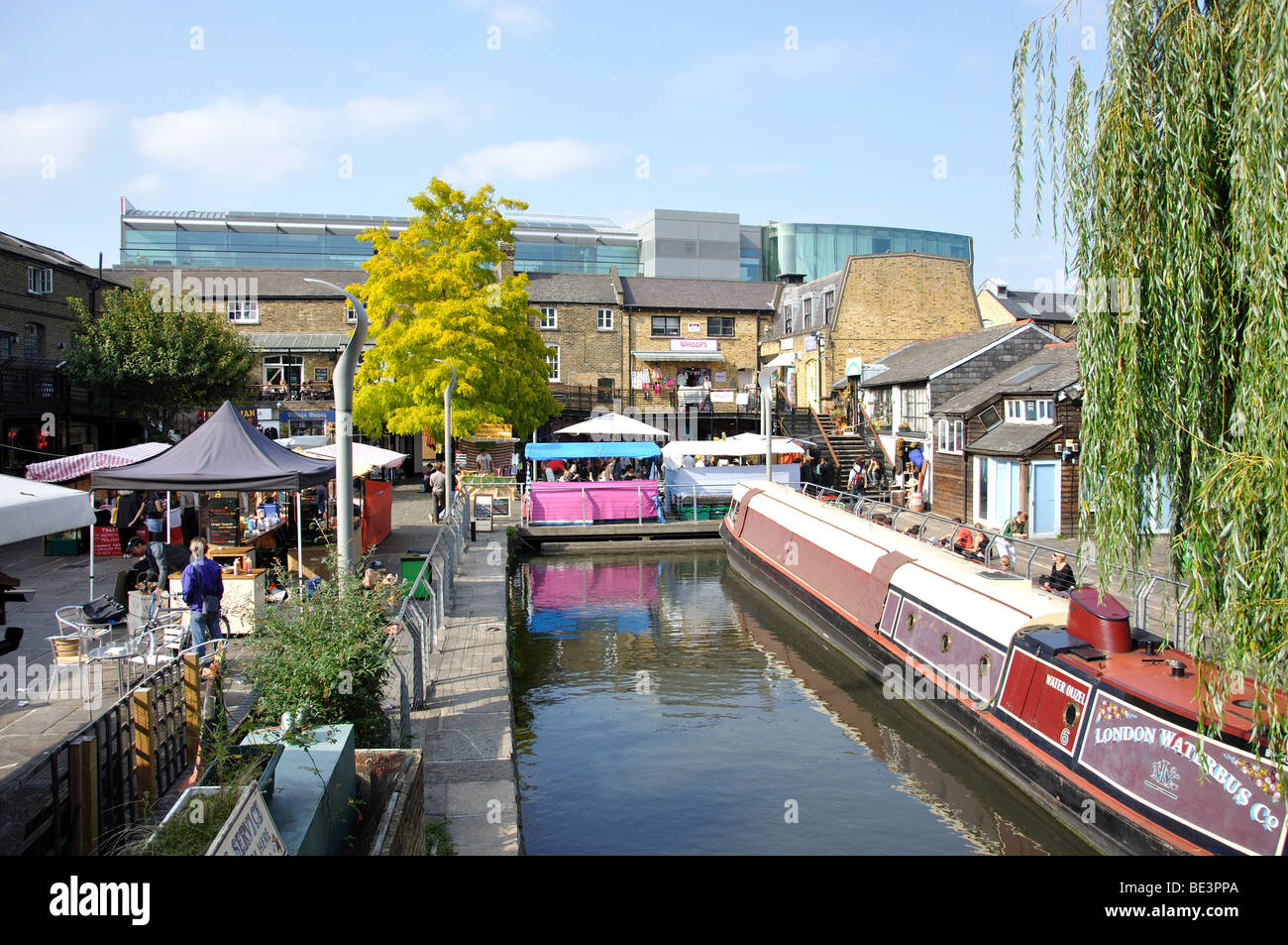 Camden Lock, Camden Town, London Borough of Camden, London, England ...