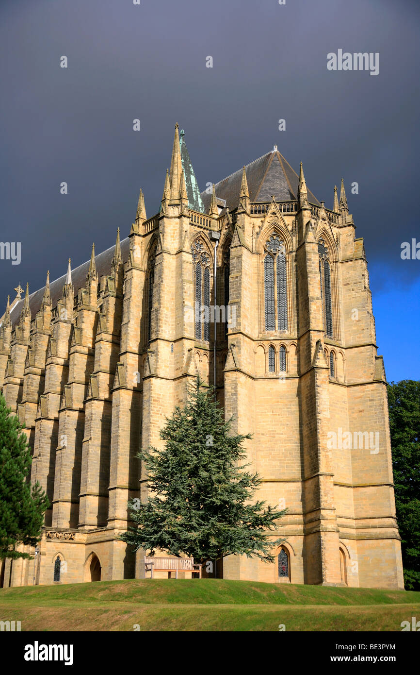 Lancing College Chapel Lancing Sussex County England Britain Stock ...