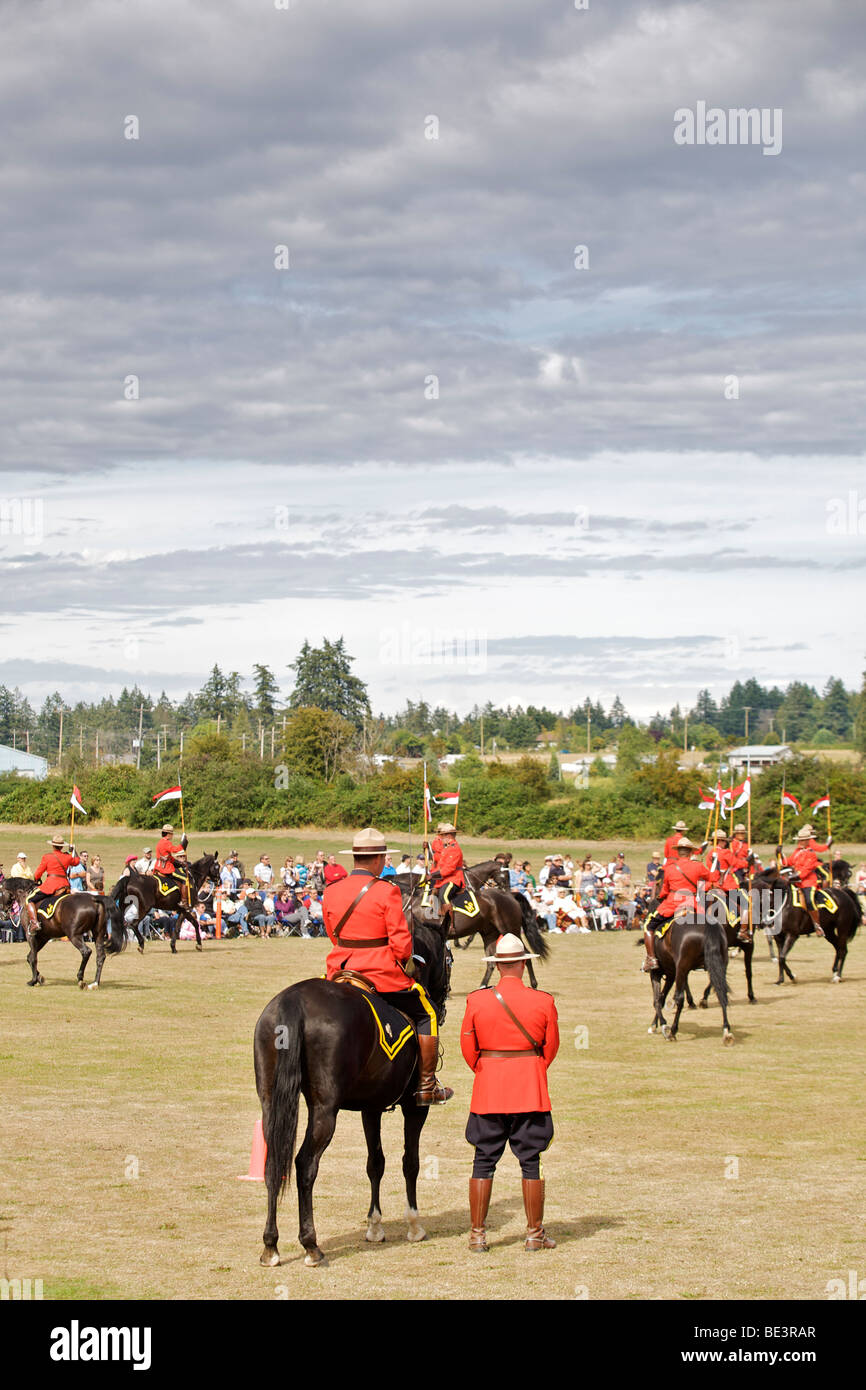 Royal canadian mounties musical ride hi-res stock photography and ...