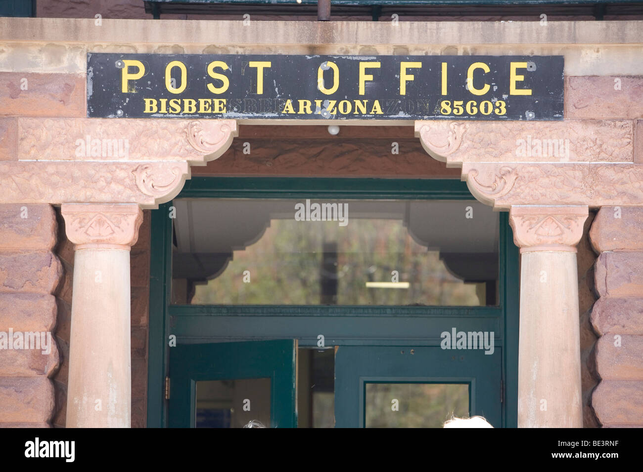 Main Street in Bisbee Arizona, a classic old western mining town Stock ...