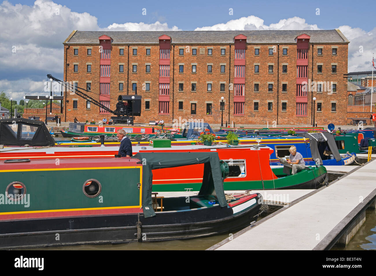 Victoria basin gloucester docks hi-res stock photography and images - Alamy