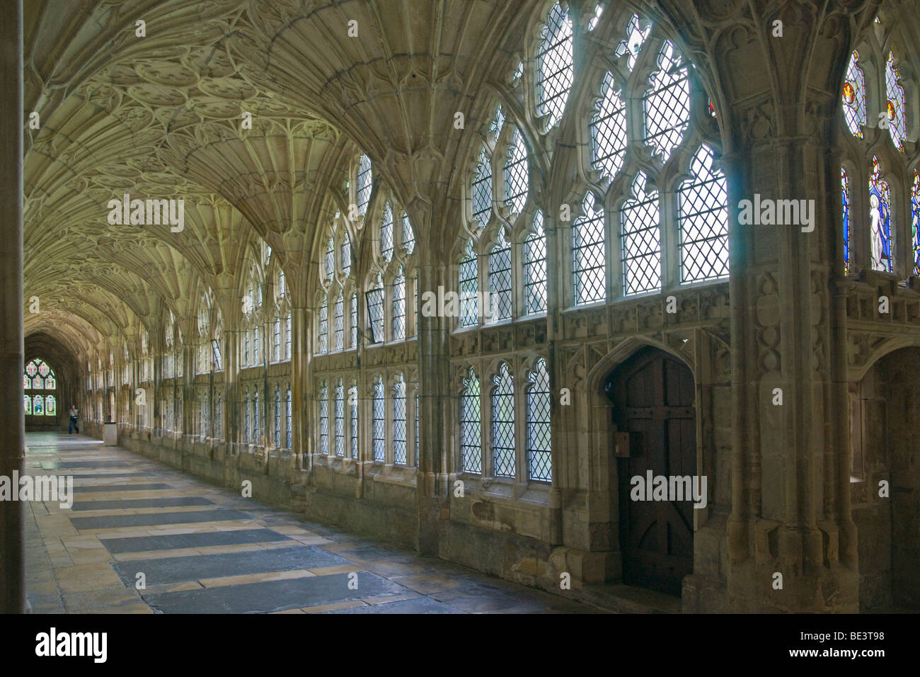 Gloucester cathedral cloister hi-res stock photography and images - Alamy