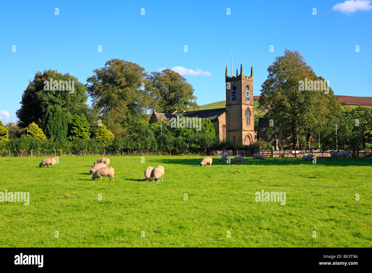 Barnoldswick church hi-res stock photography and images - Alamy