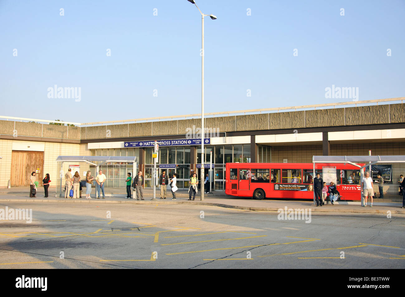 Hatton Cross Bus and Underground Station, London Borough of Hillingdon ...