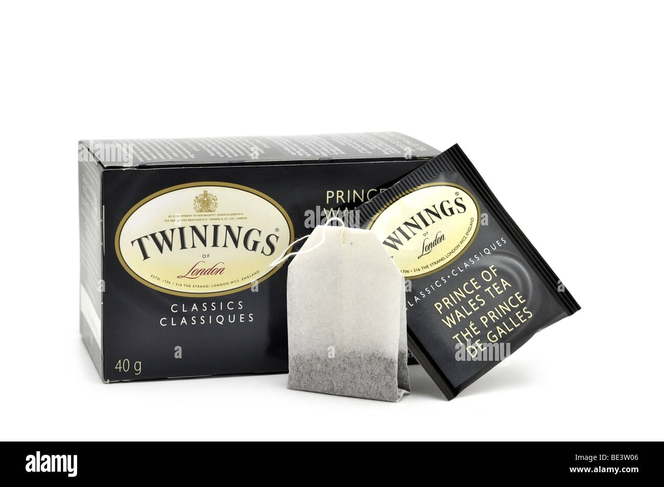 Box teabags hi-res stock photography and images - Alamy