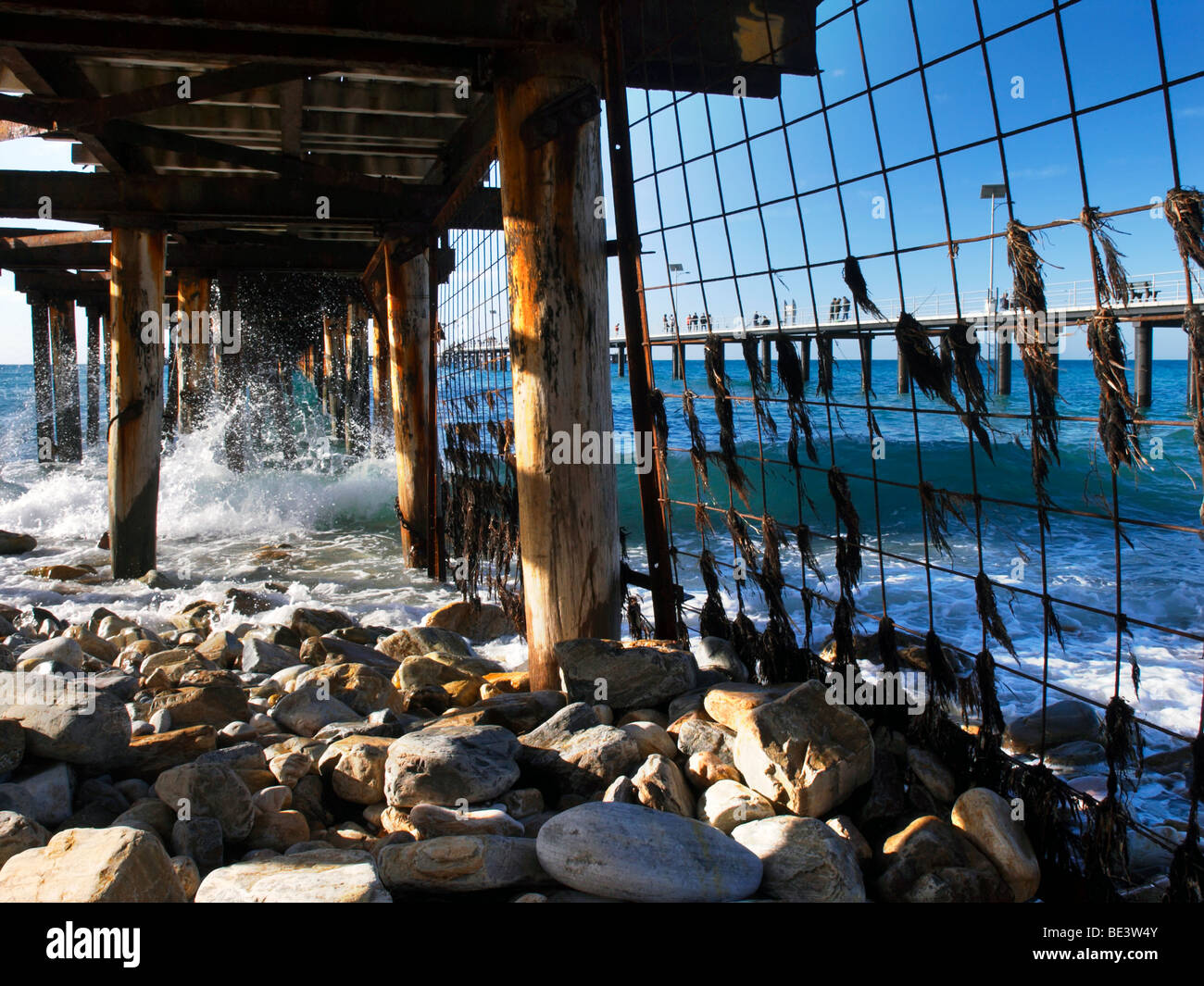 Pylons underneath hi-res stock photography and images - Alamy