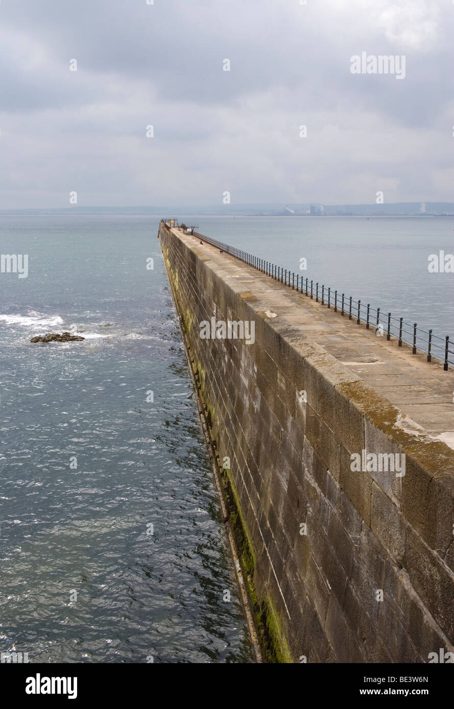 Hartlepool heugh breakwater pier hi-res stock photography and images ...