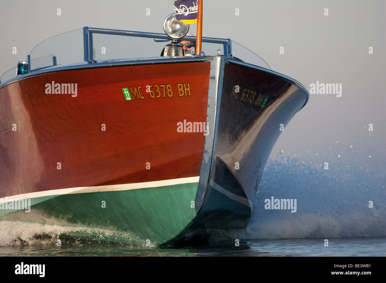 Vintage runabout boat hi-res stock photography and images - Alamy