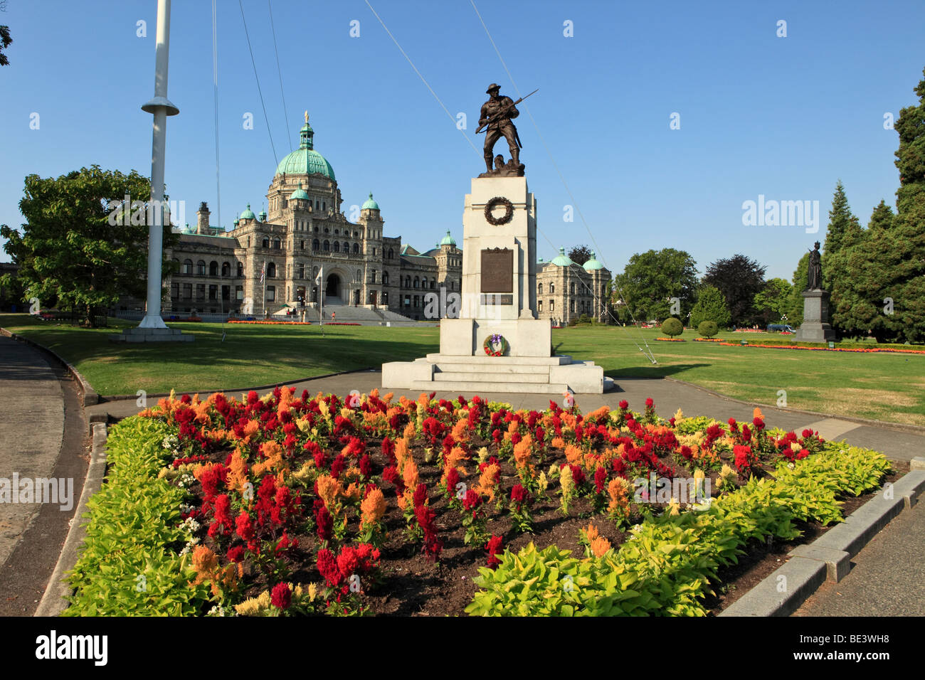 Provincial Parliament Building, Victoria, Vancouver Island, British ...