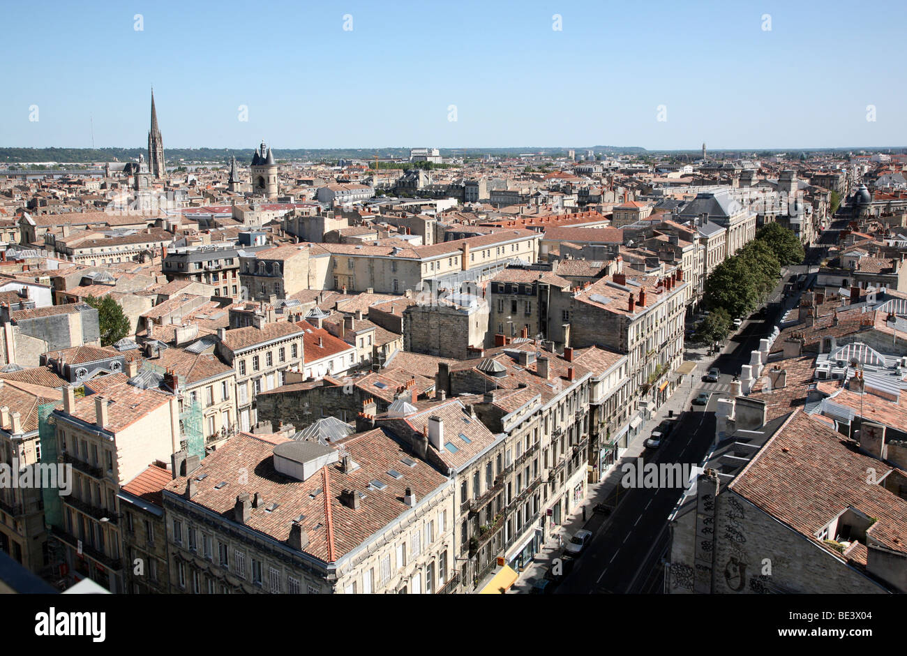 Panoramic view bordeaux city hi-res stock photography and images - Alamy