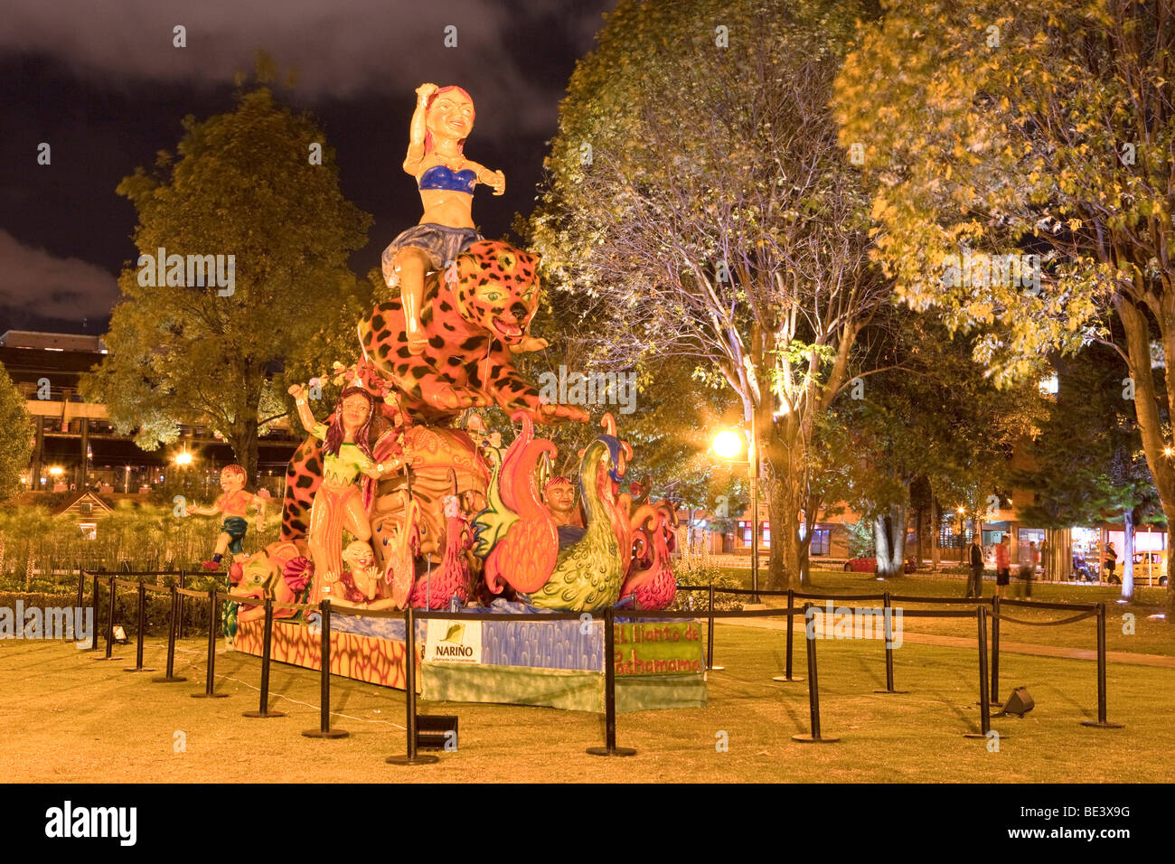 Parque de la 93, 93 Park, Bogota, Colombia Stock Photo - Alamy