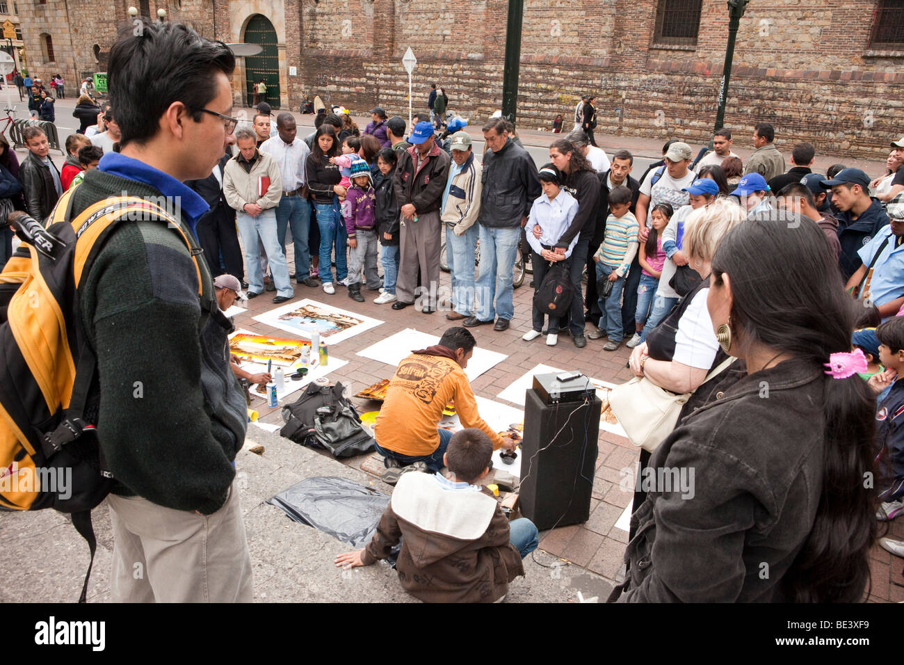 Streets of downtown bogota hi-res stock photography and images - Alamy