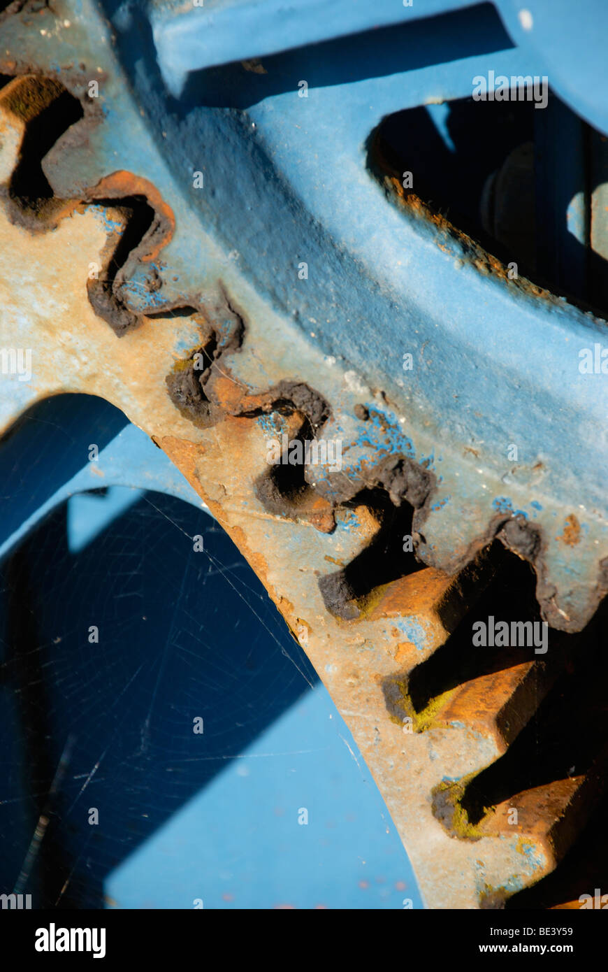 Teeth on Gearwheels Stock Photo - Alamy