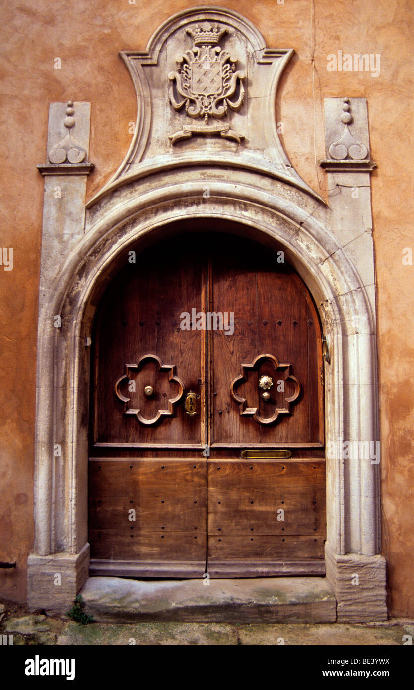 One of the many unique and interesting 'Doors of Provence' Stock Photo ...