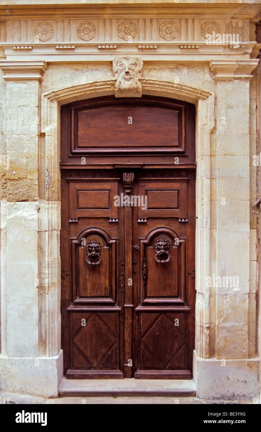 One of the many unique and interesting 'Doors of Provence' Stock Photo ...