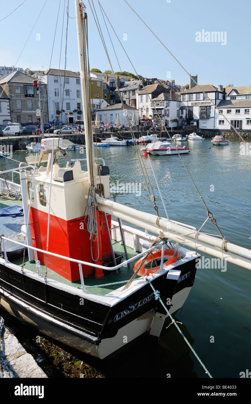 Falmouth Custom House Quay Stock Photo - Alamy