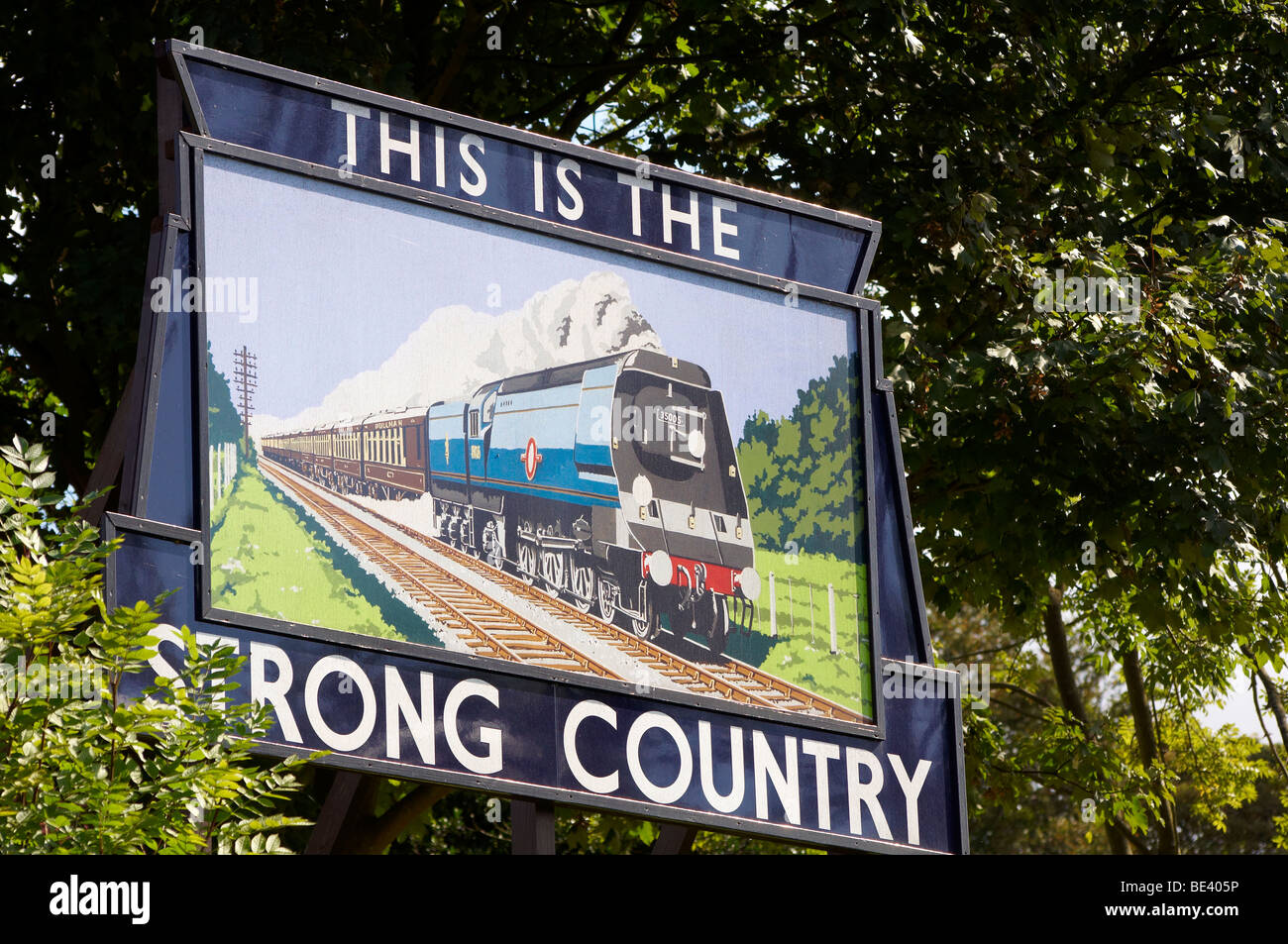 Railway poster england hi-res stock photography and images - Alamy