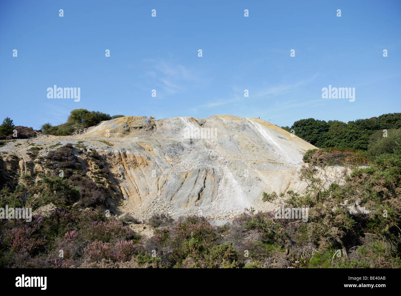 Spoil heap Carnon Valley Stock Photo - Alamy