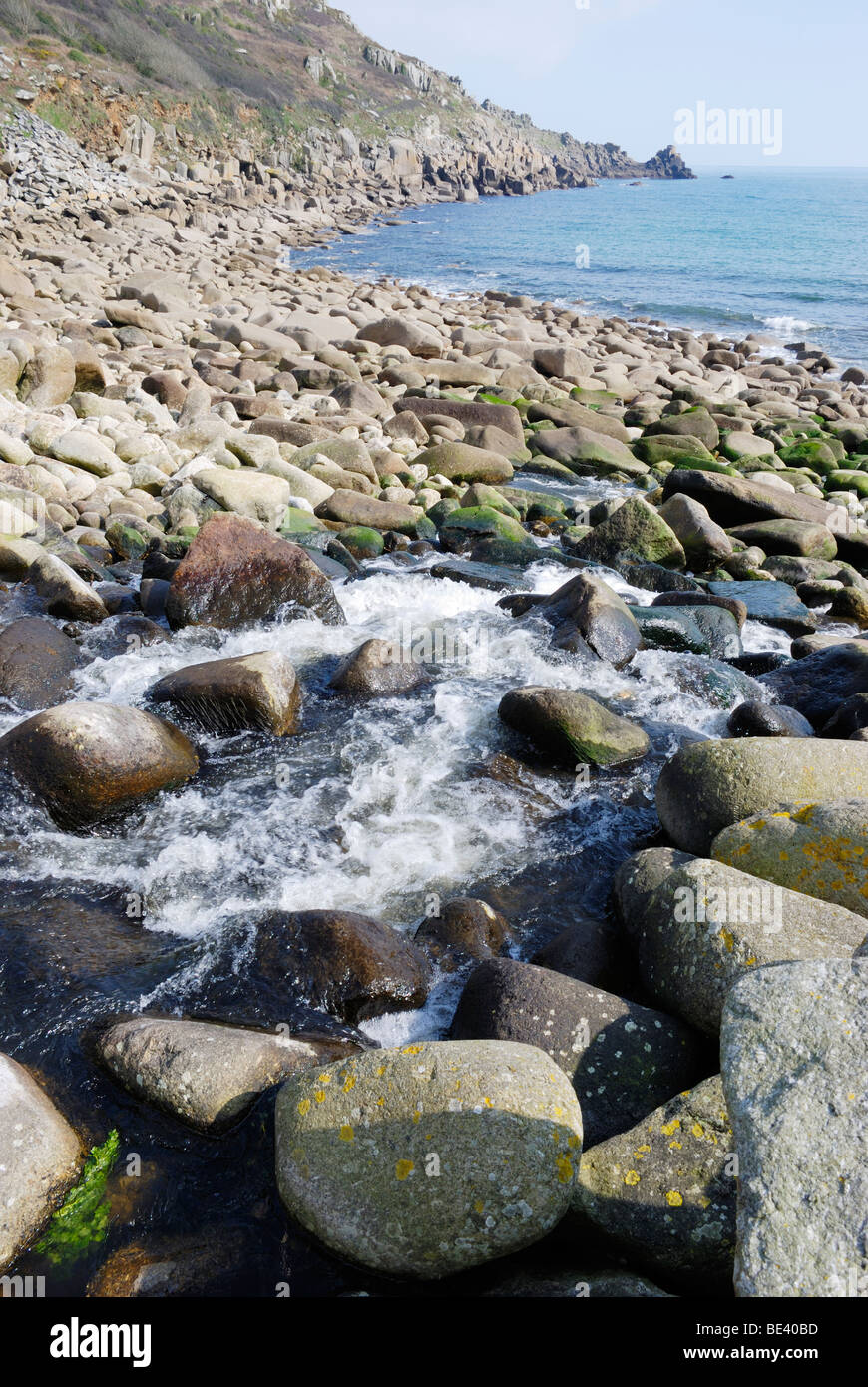 Lamorna beach hi-res stock photography and images - Alamy