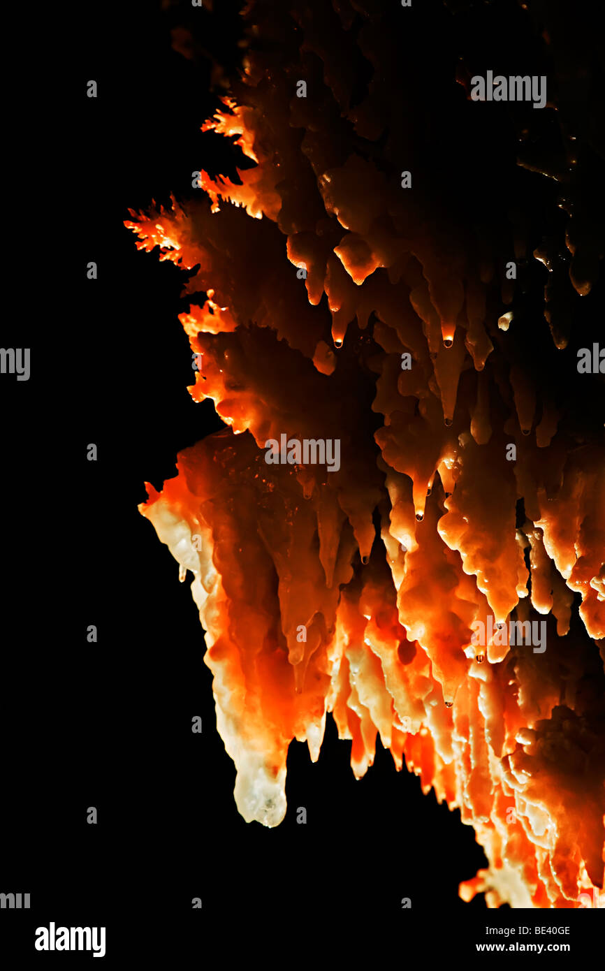 Formations Caverns of Sonora Texas USA Stock Photo - Alamy