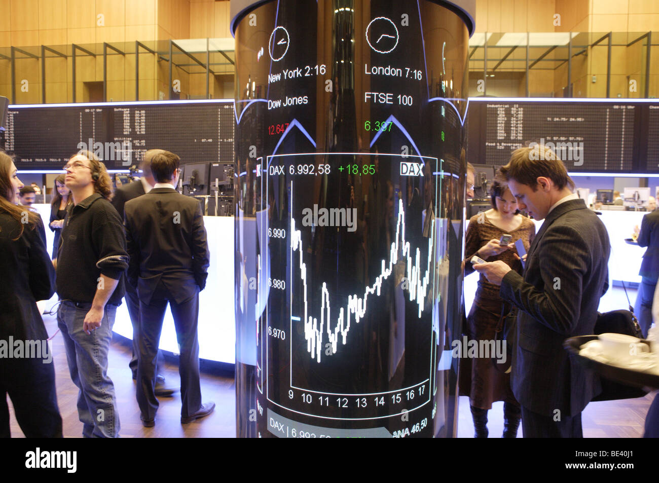 Deutsche Boerse AG Stock Photo Alamy