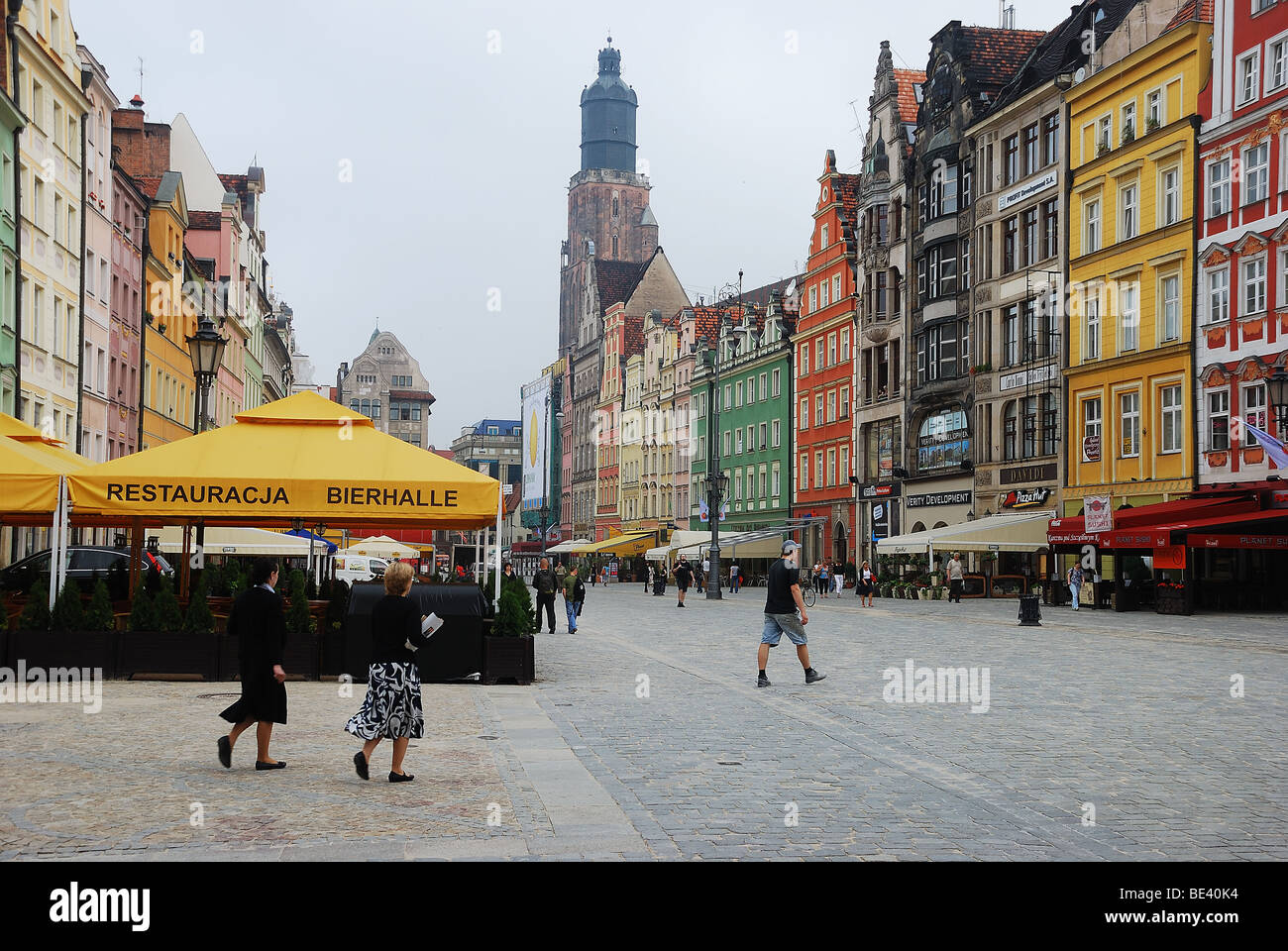 Rynek Square, Wroclaw Stock Photo - Alamy