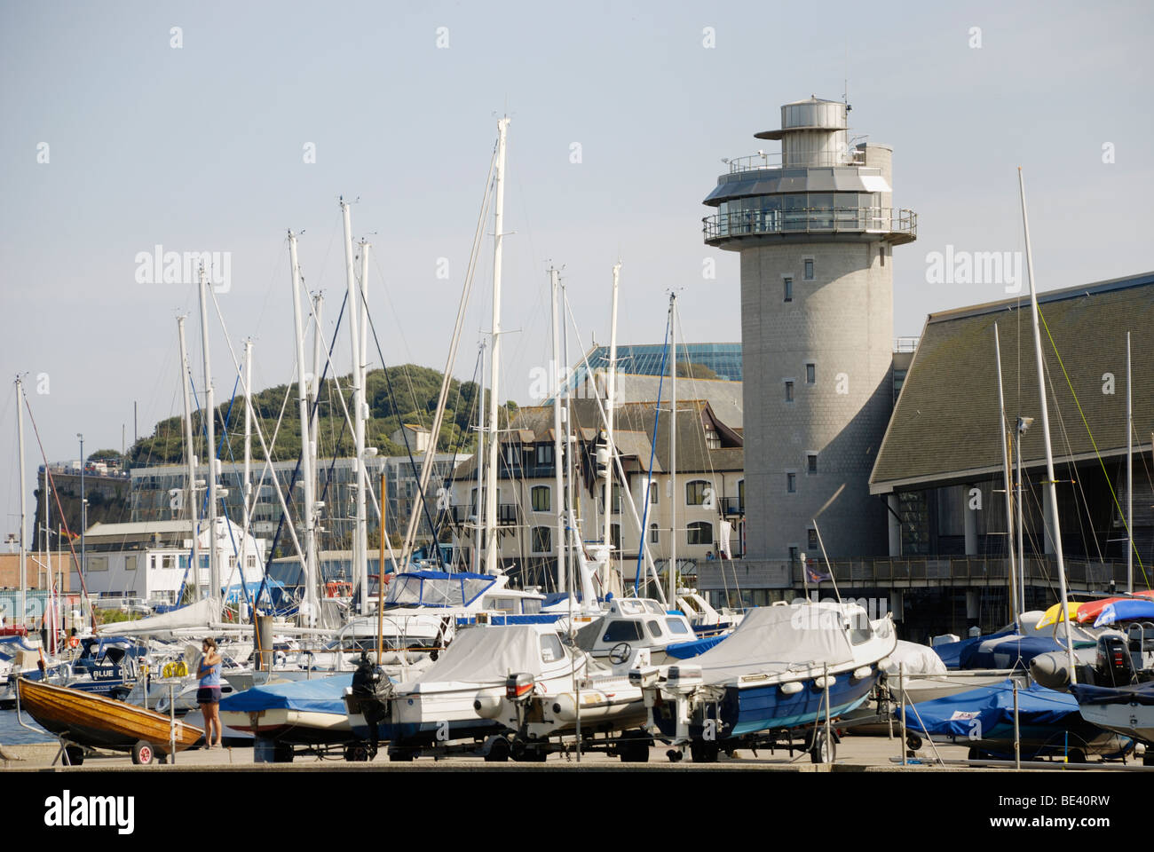 National Maritime Museum Falmouth Stock Photo - Alamy
