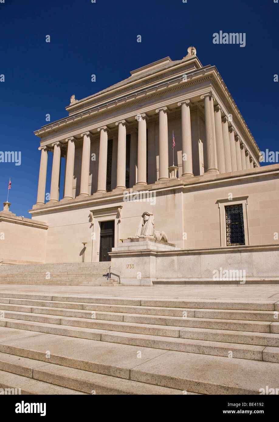 WASHINGTON, DC, USA - Scottish Rite of Freemasonry building, also known ...