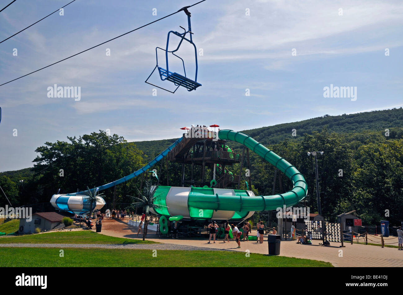 Water Park Slides Fun Kids High Resolution Stock Photography and Images ...