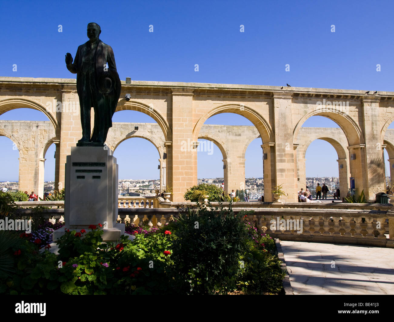 Valletta gardens hi-res stock photography and images - Alamy