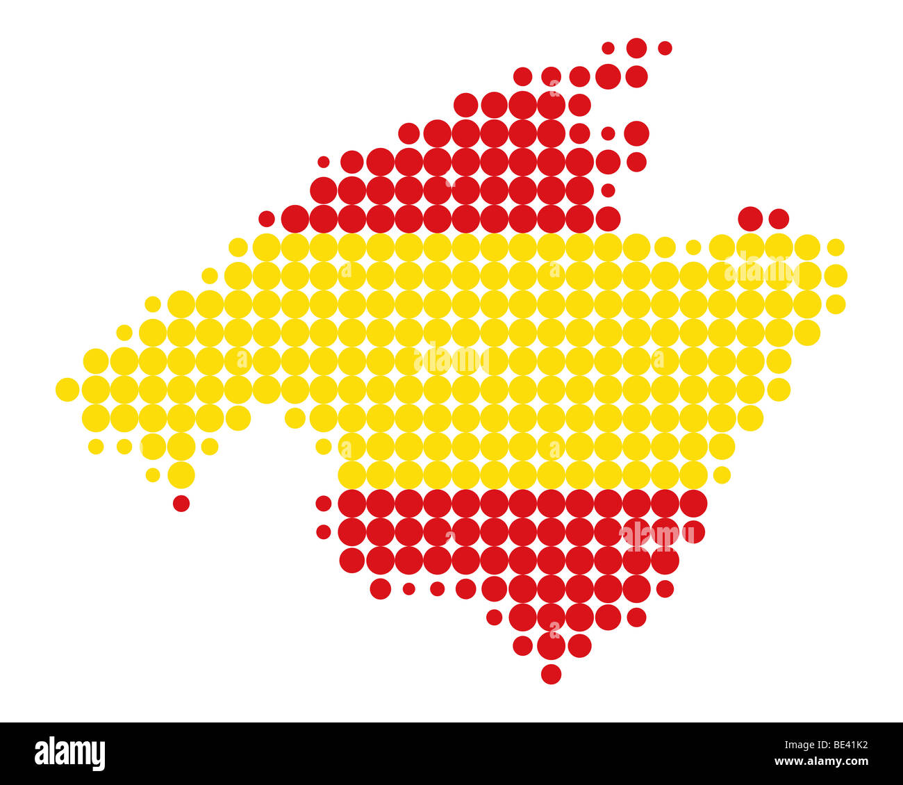 Map of Majorca Stock Photo - Alamy