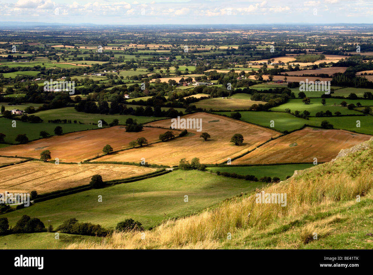 South shropshire hills aonb hi-res stock photography and images - Alamy