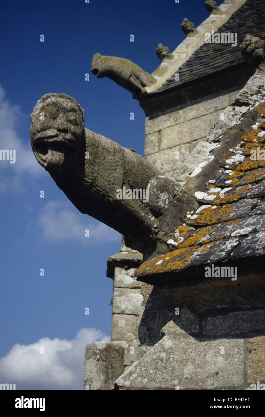 Gargoyle architecture grotesque medieval hi-res stock photography and ...