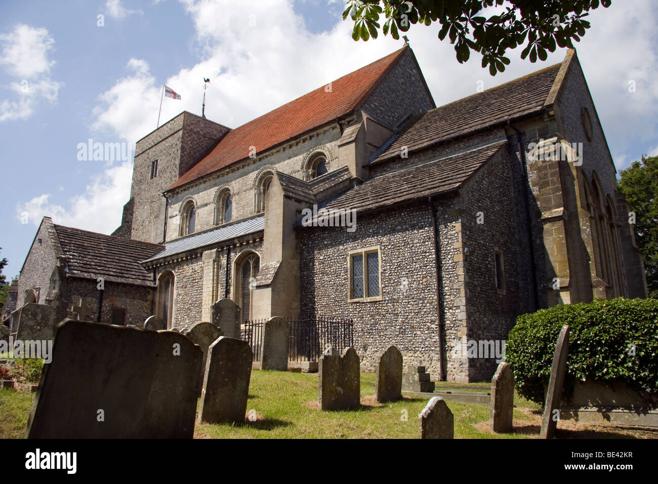 12th Century Church Steyning West Sussex Stock Photo - Alamy