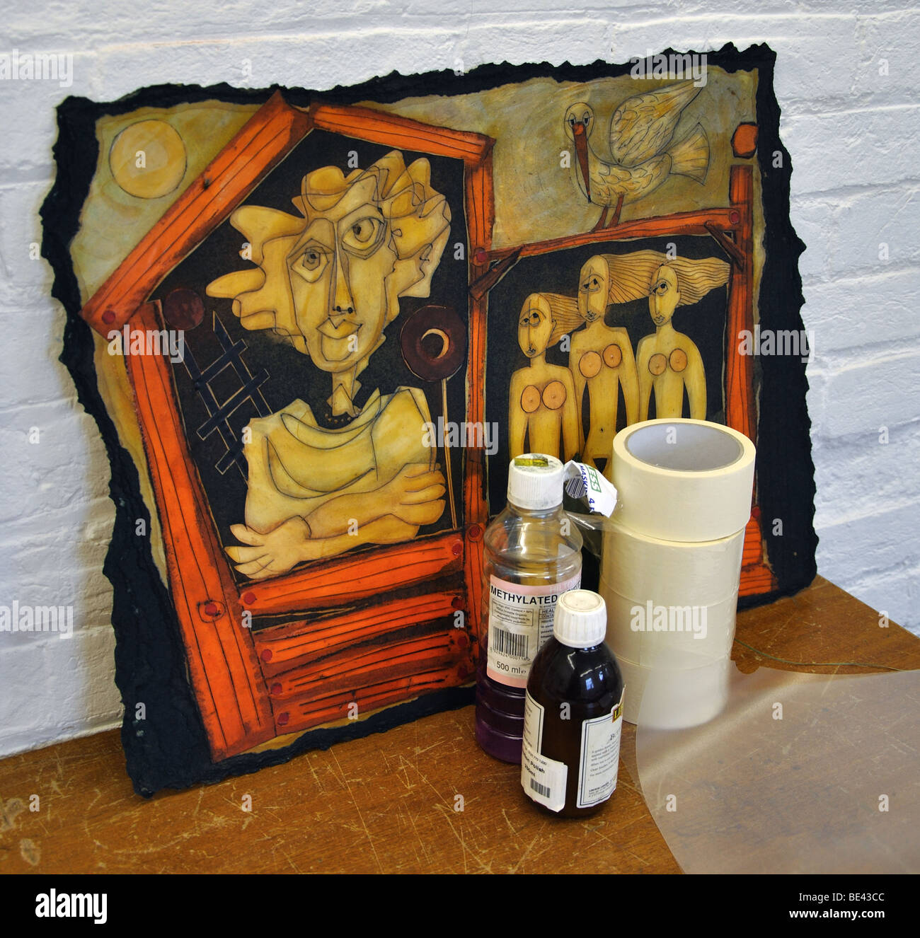 Collagraph hi-res stock photography and images - Alamy