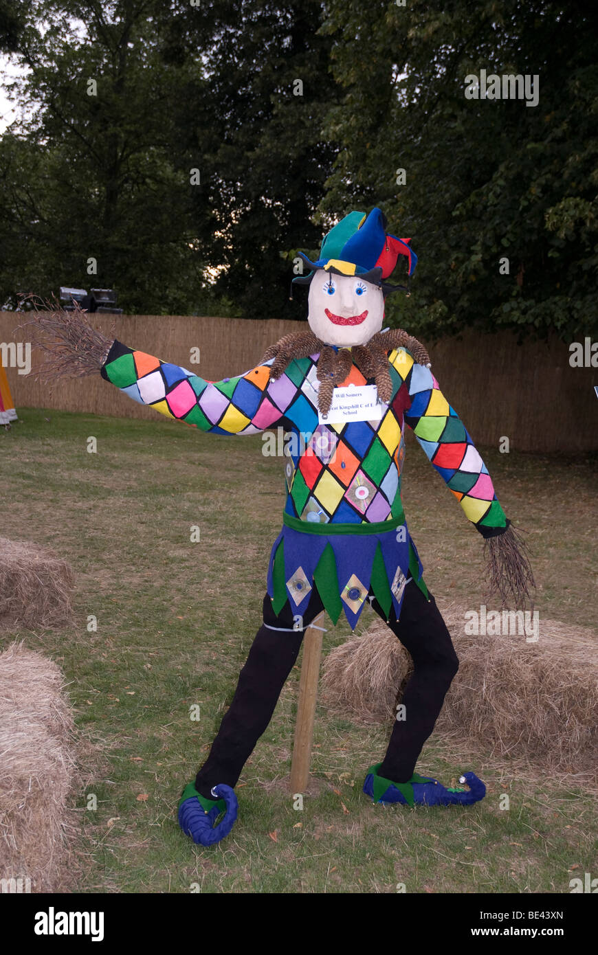 Will Somers, Jester, entry to the scarecrow competition at the Hampton ...