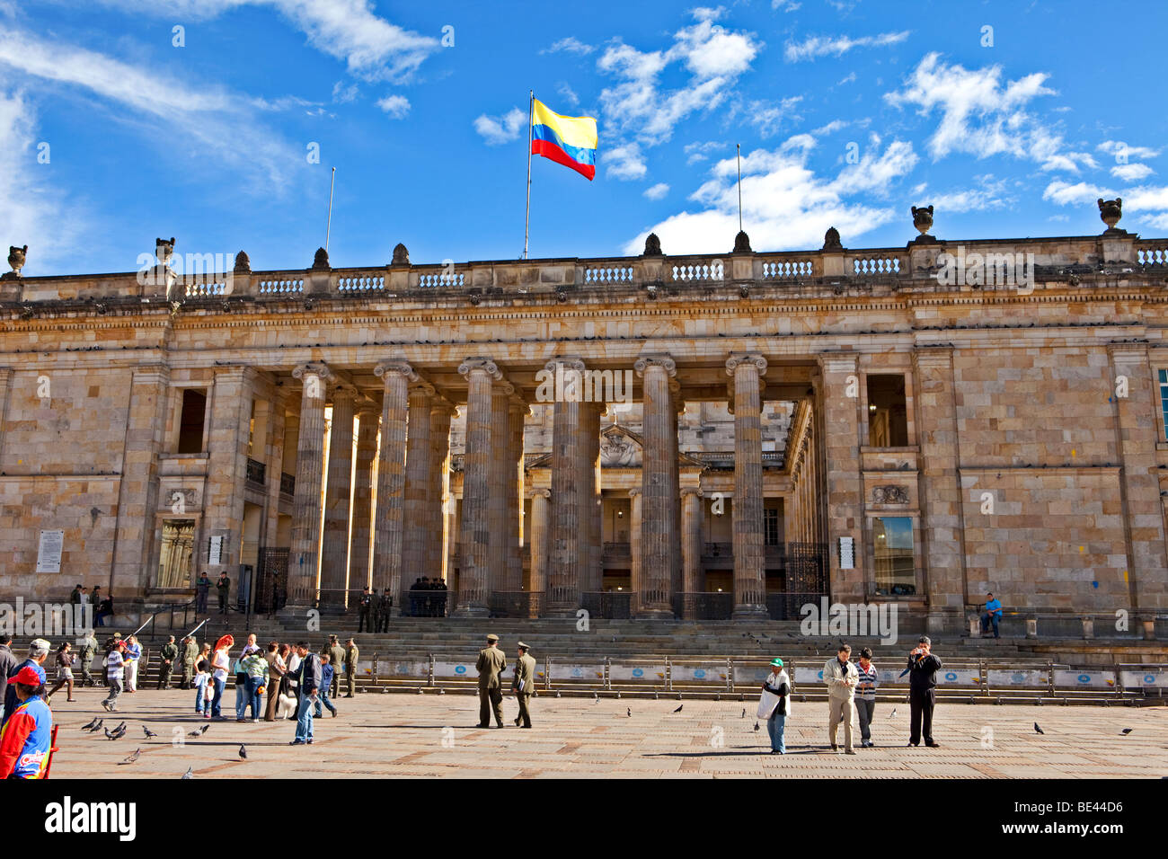 Colombian Congress Building, Bogota, Colombia Stock Photo - Alamy