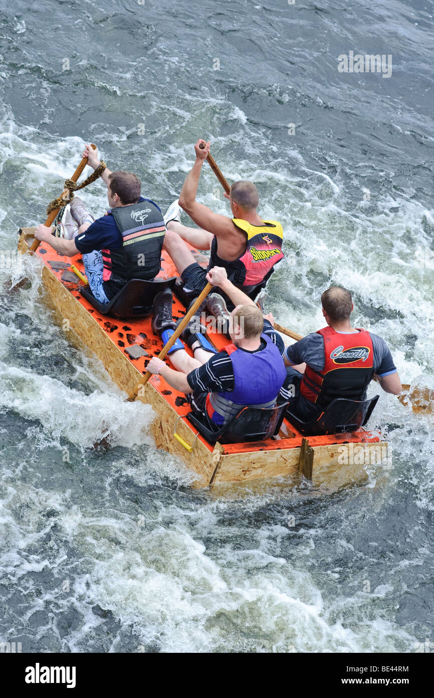 Charity raft race scotland hi-res stock photography and images - Alamy