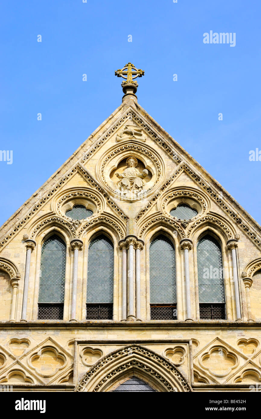 Cathedral of st mary the great facade hi-res stock photography and ...