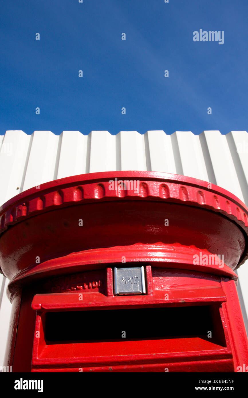 Blue postboxes hi-res stock photography and images - Alamy