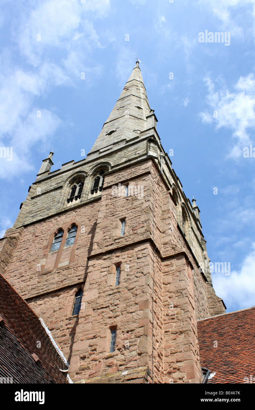 Tower St Alphege s Church Solihull West Midlands England Stock Photo ...