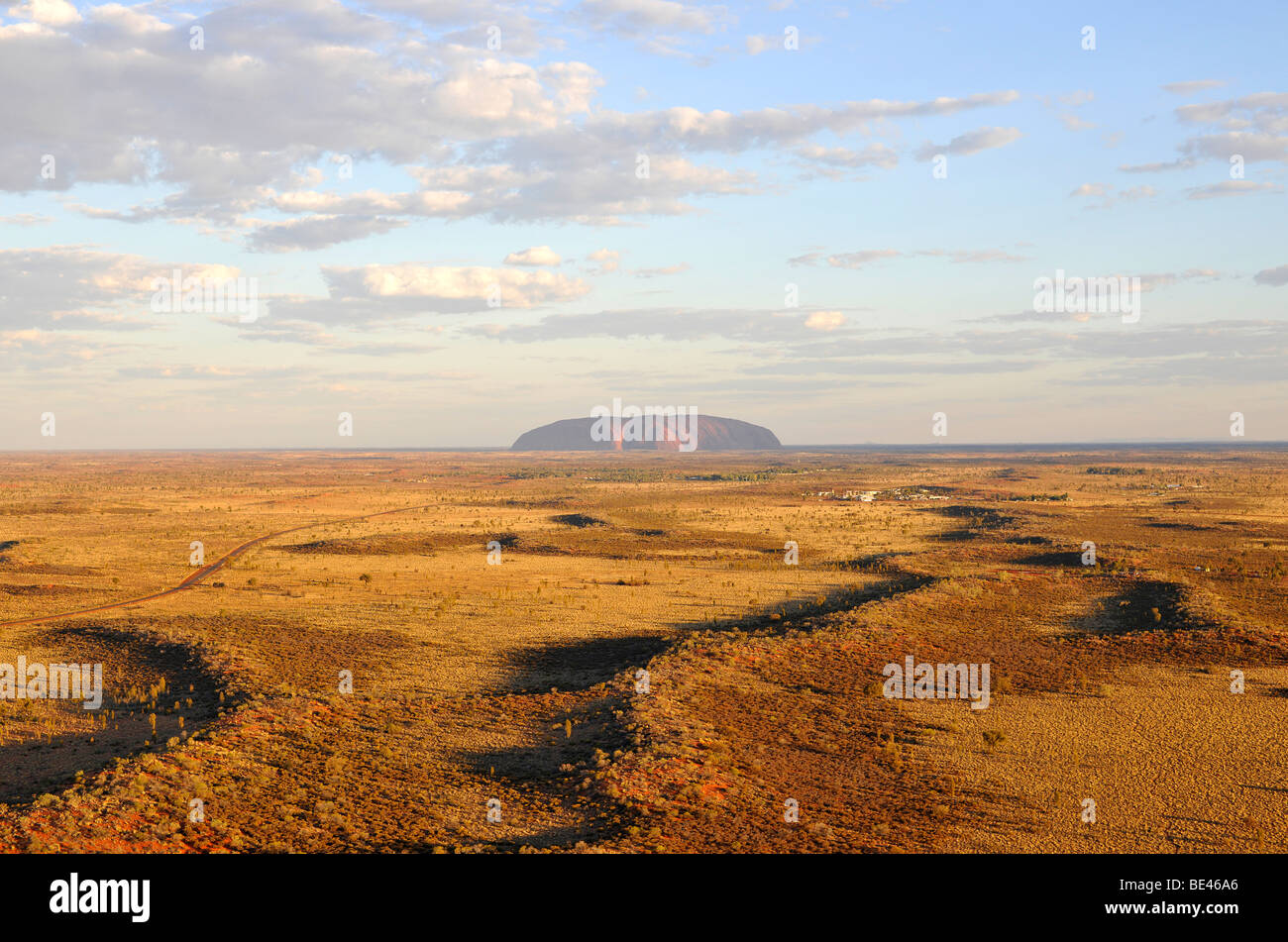 Aerial view of uluru hi-res stock photography and images - Alamy