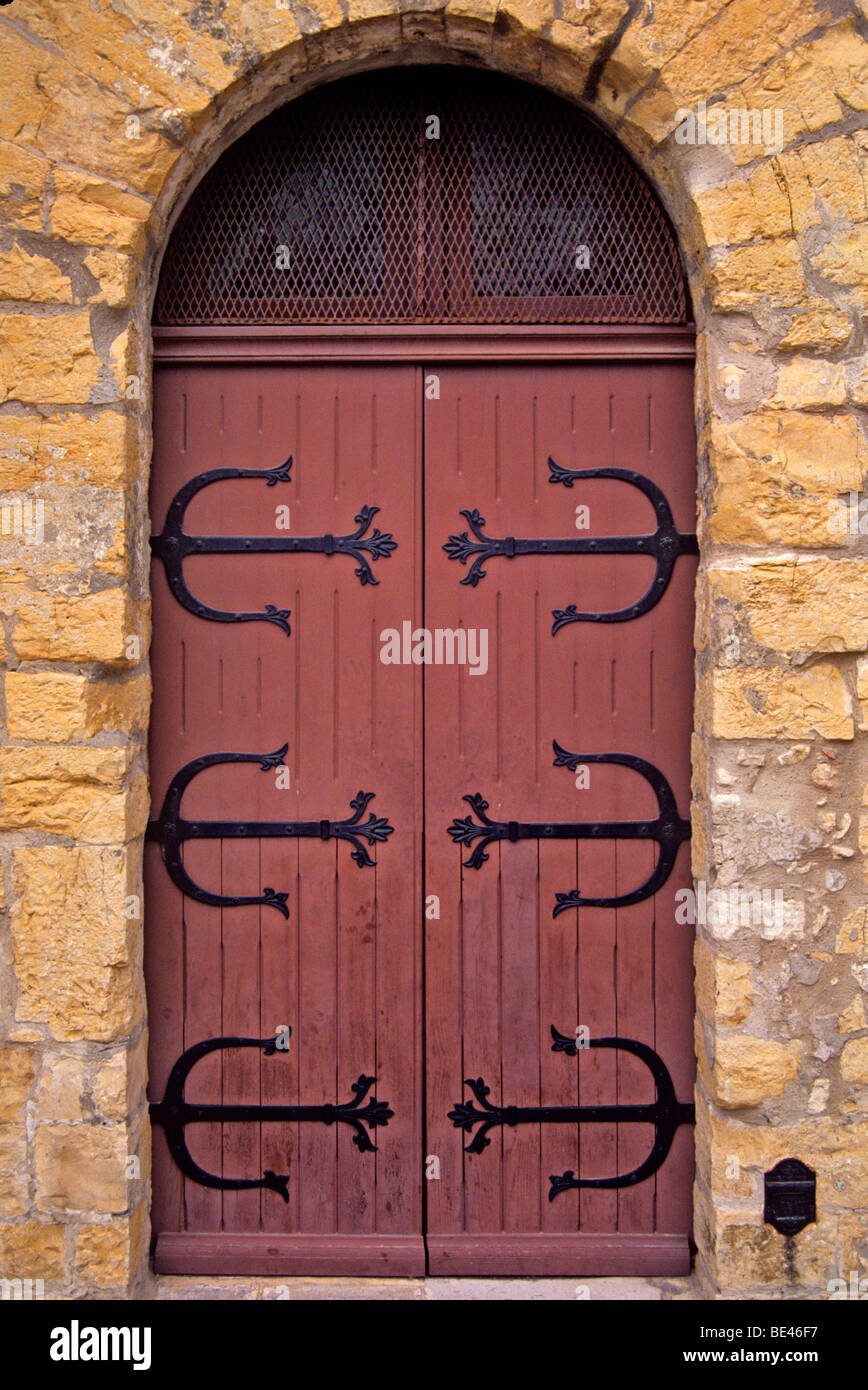 One of the many unique and interesting 'Doors of Provence' Stock Photo ...