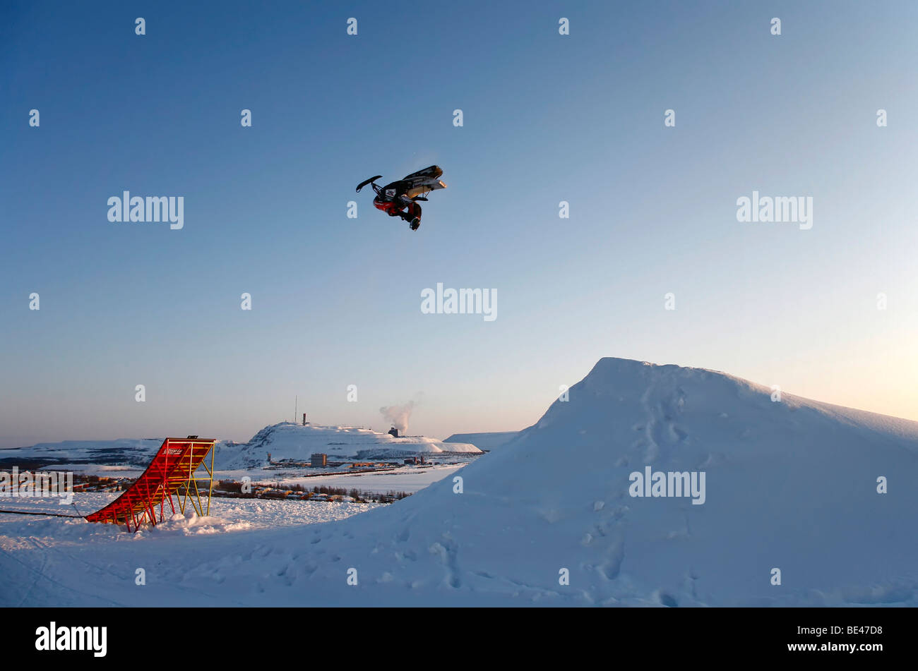 European Snowmobiles High Resolution Stock Photography and Images - Alamy