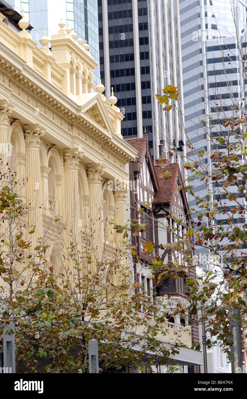 historic building hay street mall perth western australia Stock Photo ...