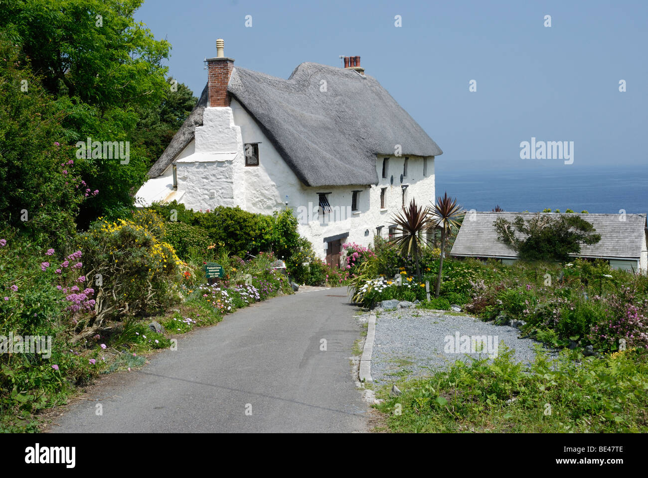 Thatched cob cottage hi-res stock photography and images - Alamy