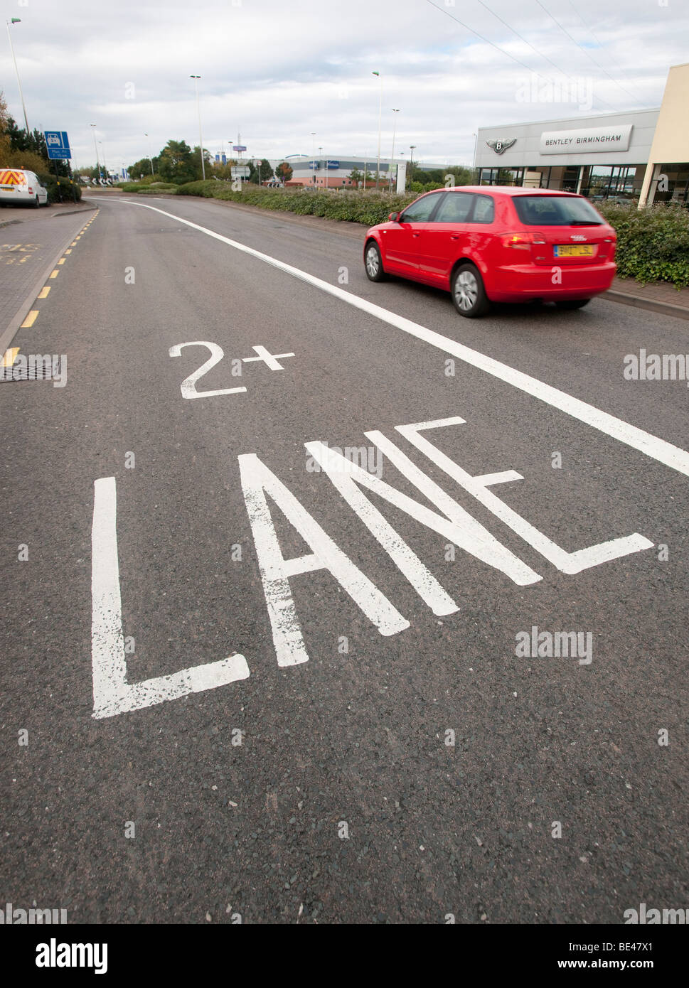 Car sharing lane hi-res stock photography and images - Alamy