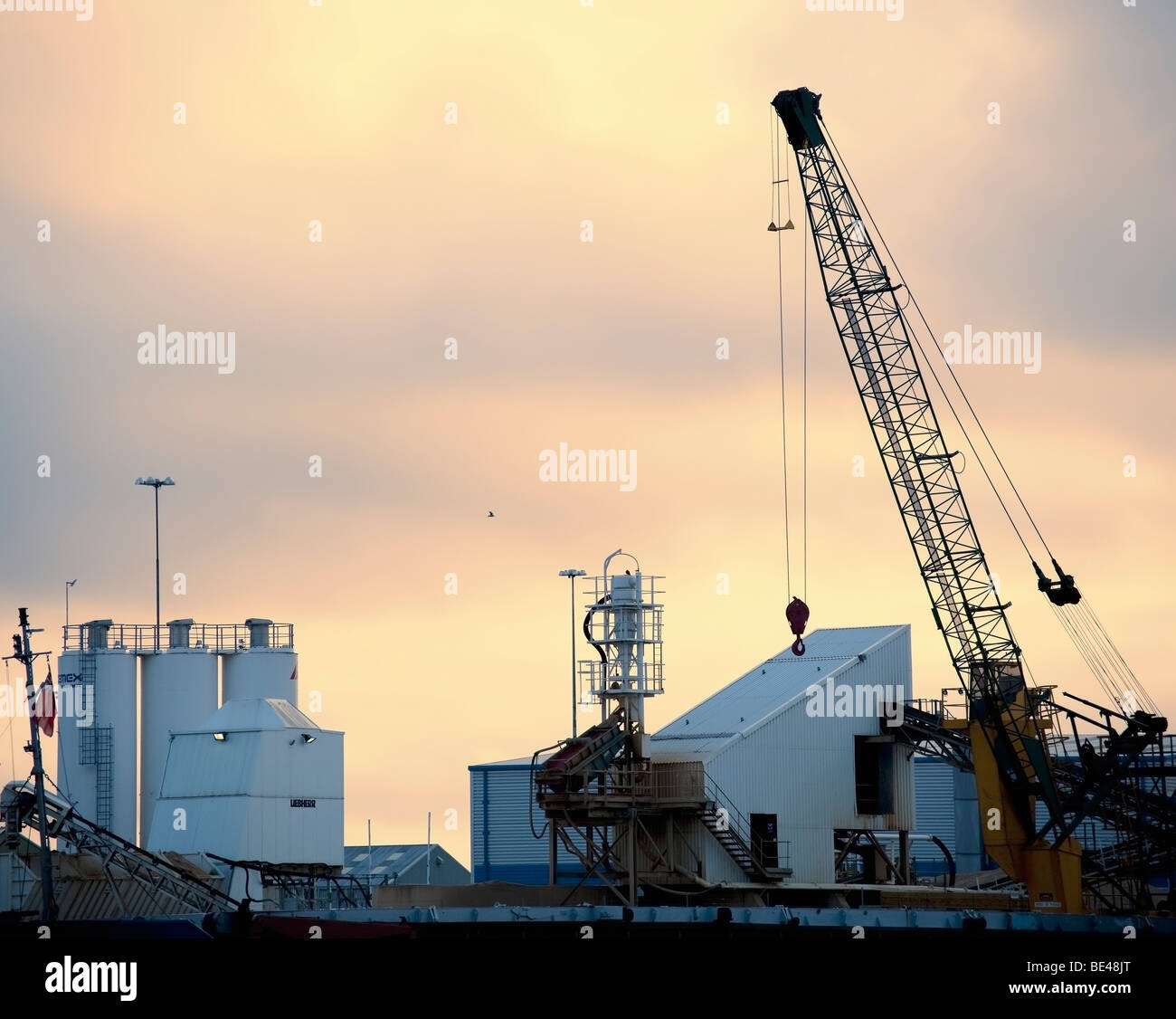 poole quay and harbour dorset Stock Photo - Alamy