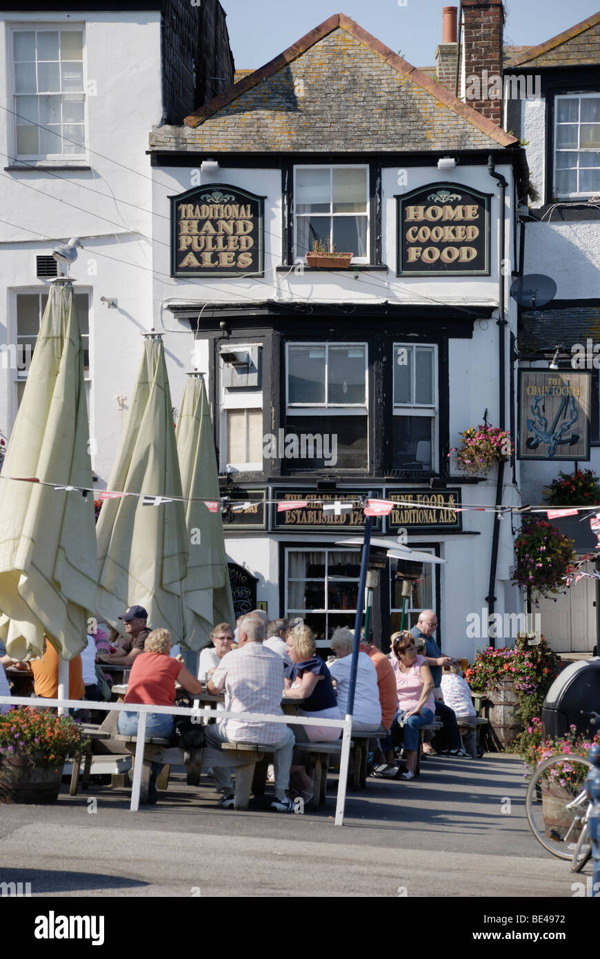Falmouth Custom House Quay Stock Photo - Alamy