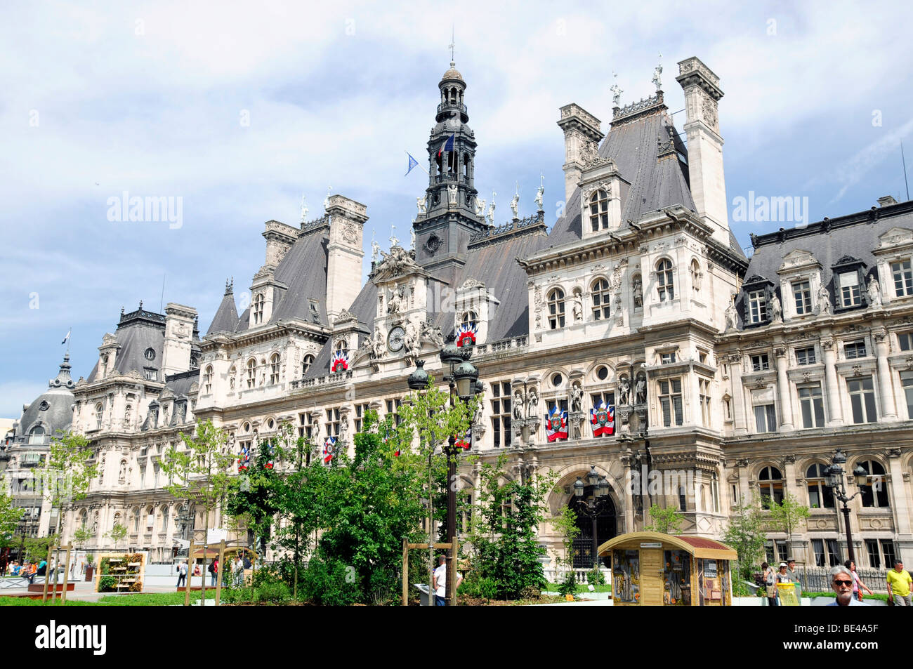 Hotel de ville paris facade hi-res stock photography and images - Alamy